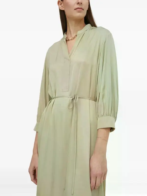 Marc O'polo Belted Shirt Dress - Green