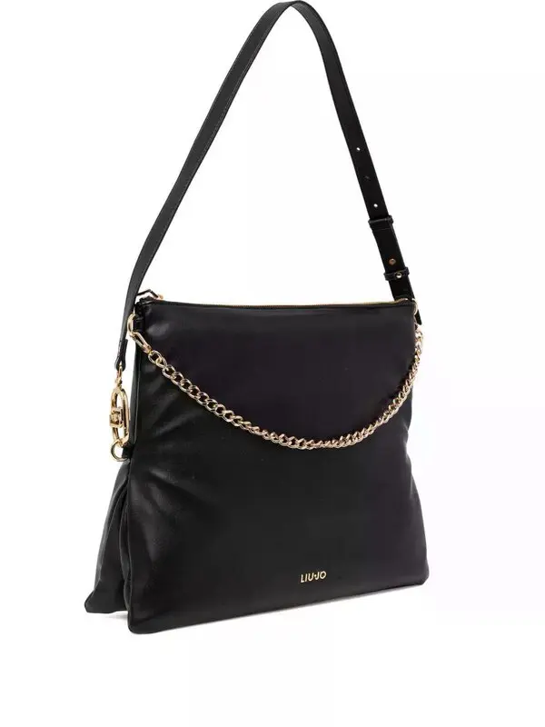 Liu Jo Tote Bag With Chain Detail - Black