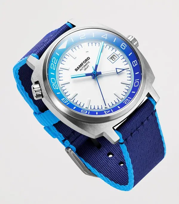 BAMFORD LONDON Stainless Steel Gmt+2 Watch
