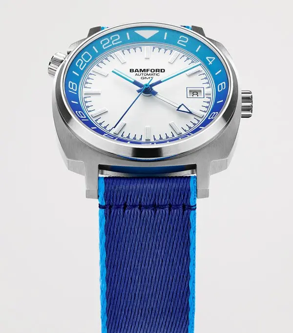 BAMFORD LONDON Stainless Steel Gmt+2 Watch