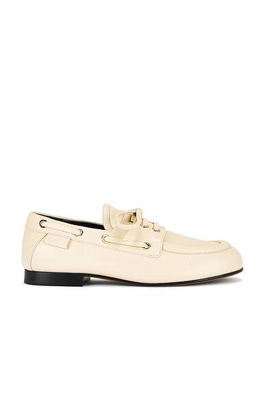 Proenza Schouler Deck Flat Shoes - Ecru