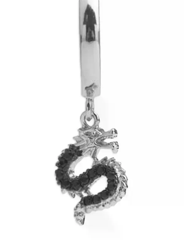 ALL THE LUCK IN THE WORLD Big Dragon Earrings