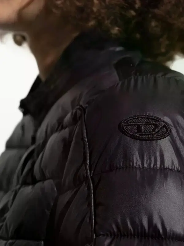 DIESEL® Quilted Zip-front Jacket