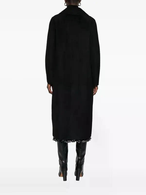 OTTOD'AME Belted Double-breasted Coat