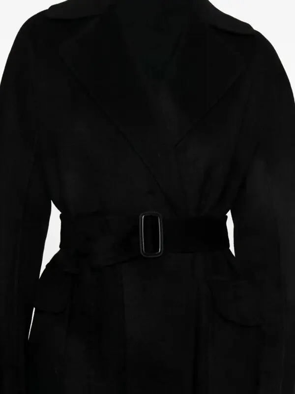 OTTOD'AME Belted Double-breasted Coat