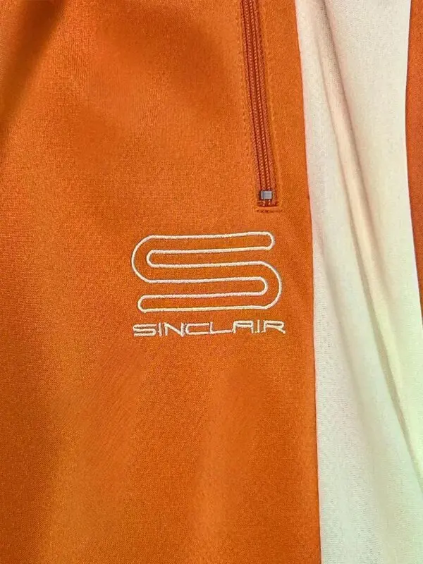 SINCLAIR Tech Logo Panelled Track Pants - Orange