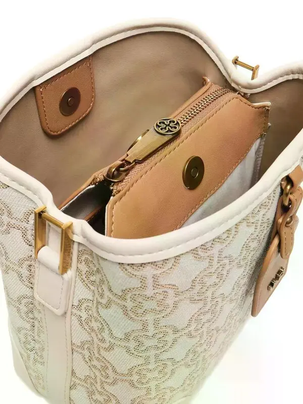 V°73 Harriet Monogram Bucket Bag