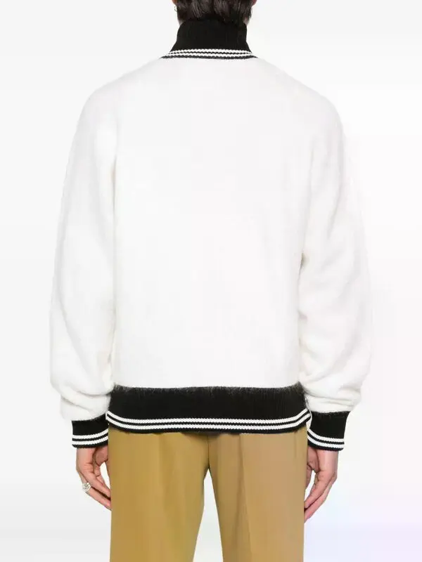 JIL SANDER High-neck Zip-fastening Cardigan