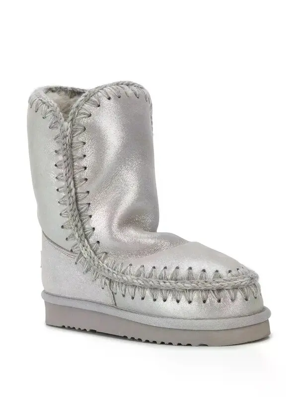 Mou Eskimo 24 Ankle Boots - Silver
