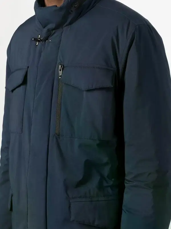 FAY Multiple-pocket Zip-fastening Jacket