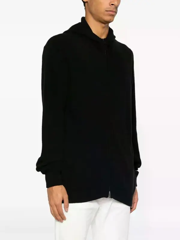 ROBERTO COLLINA Fine-ribbed Bomber Jacket