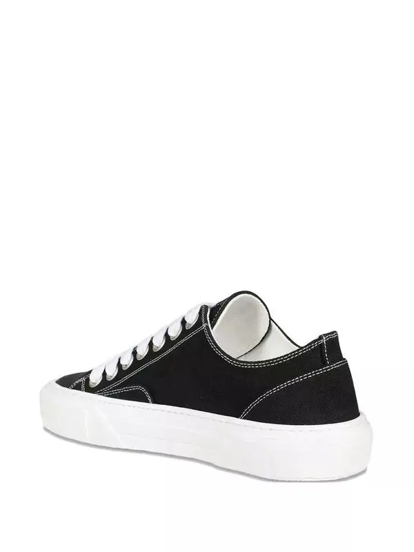 MSGM Canvas Lace-up Sneakers