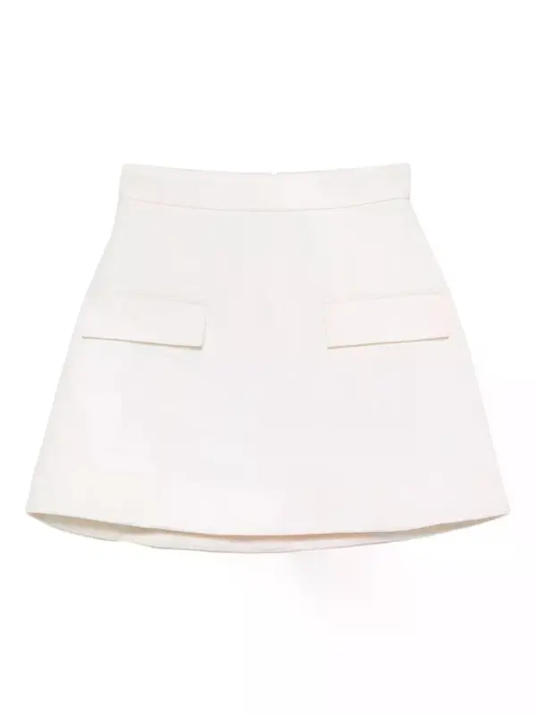 VESTIAIRE D'UN OISEAU LIBRE Sugar Mini Skirt - Neutrals
