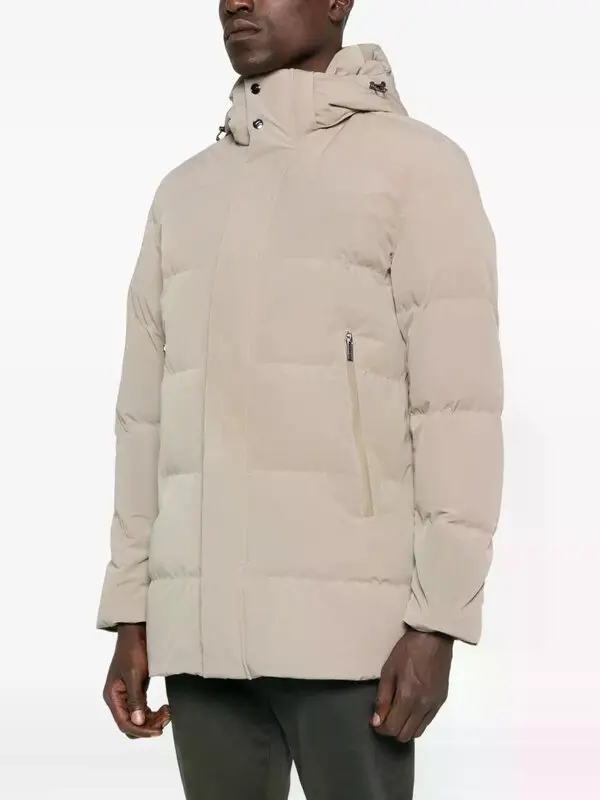 Paul & Shark Typhoon® Platinum Hooded Quilted Jacket
