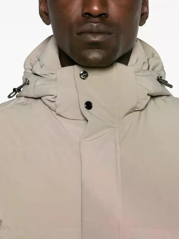 Paul & Shark Typhoon® Platinum Hooded Quilted Jacket