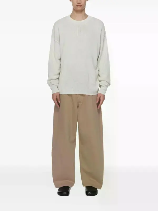 Studio Nicholson Crew Neck Long Sleeve Sweatshirt