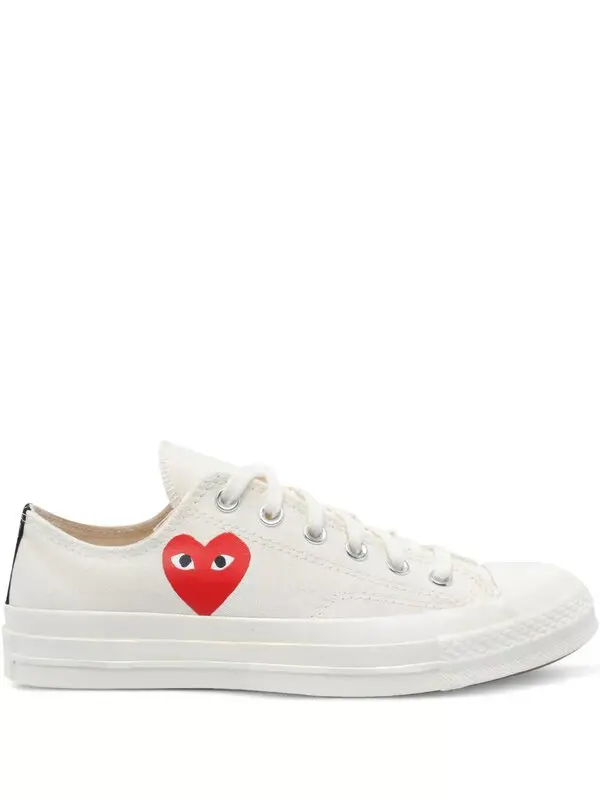 CONVERSE X COMME DES GARONS PLAY Heart Detail Chuck Taylor Sneakers