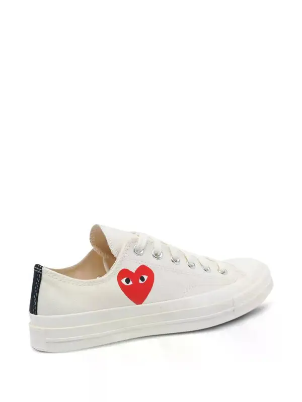 CONVERSE X COMME DES GARONS PLAY Heart Detail Chuck Taylor Sneakers