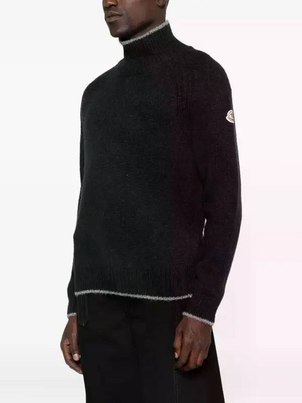Moncler Ribbed Turtleneck Sweater