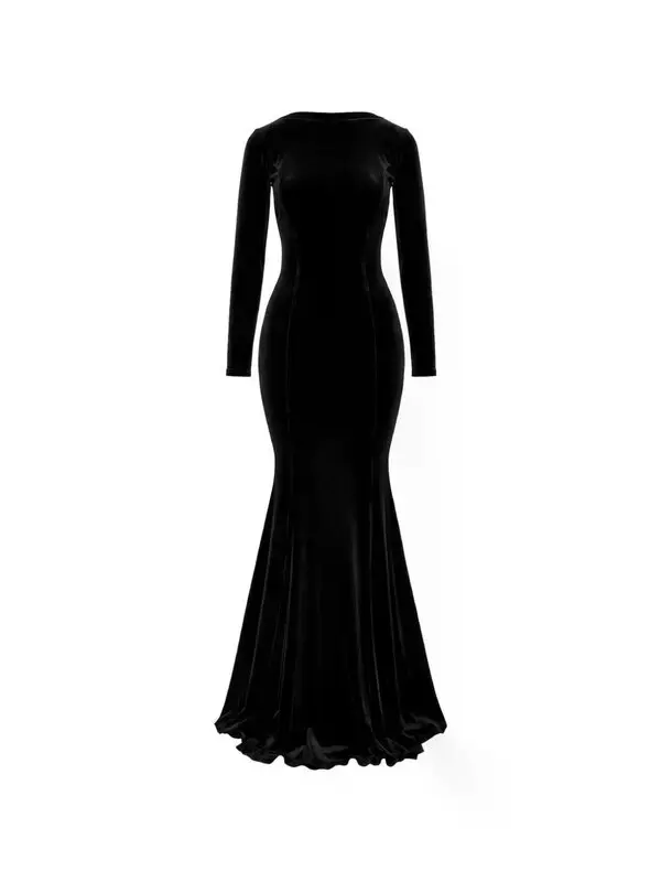 ROSERRY Rosarry Melbourne Mock-neck Long-sleeve Maxi Dress