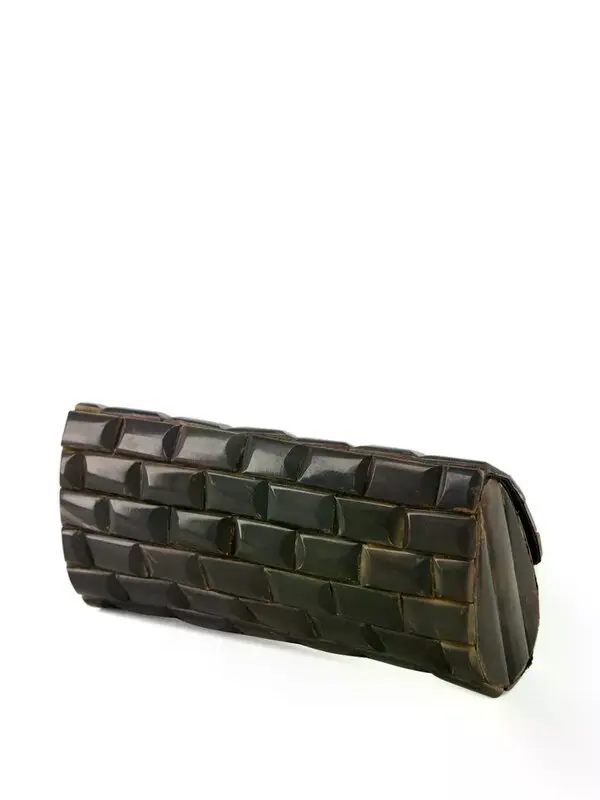 Glorinha Paranagua Mini Anouska Clutch Bag - Brown