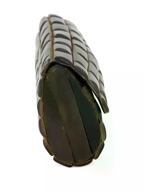 Glorinha Paranagua Mini Anouska Clutch Bag - Brown