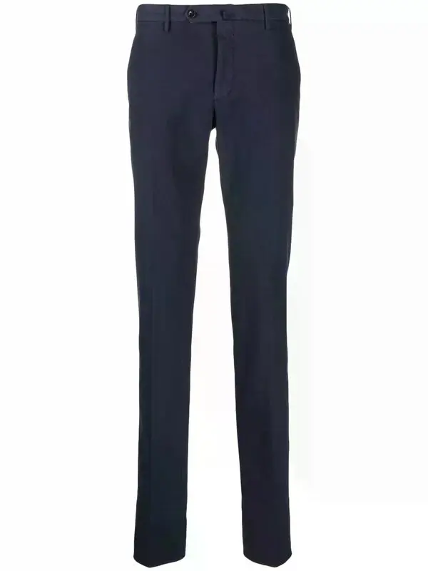 Incotex Tailored Slim-cut Trousers - Blue