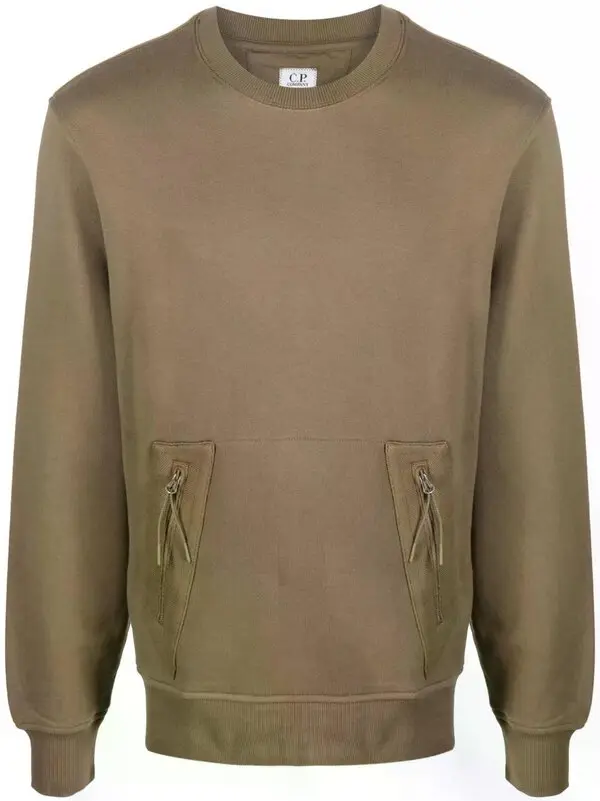 C.P. COMPANY Sleeve-pocket Crew-neck Sweatshirt