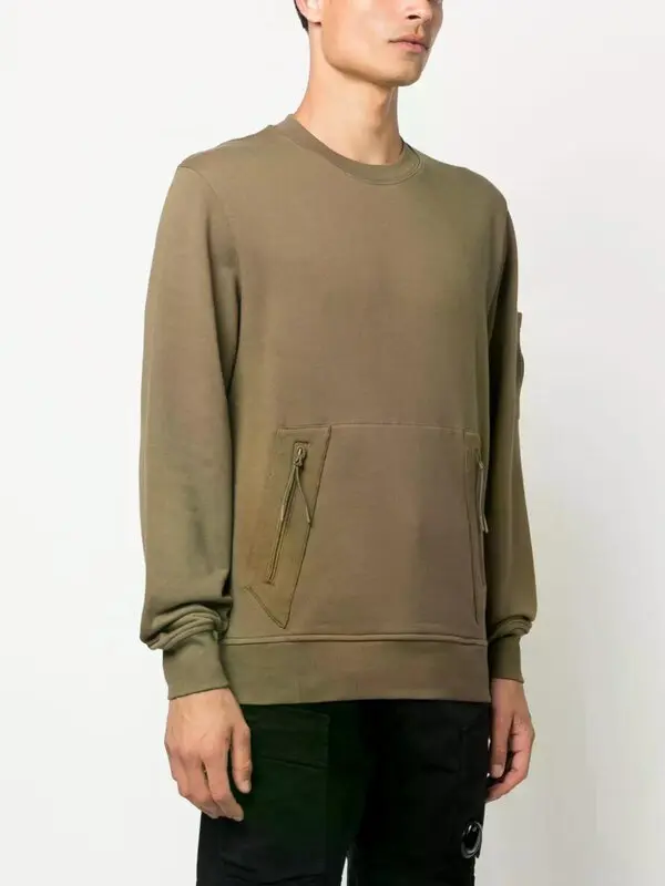C.P. COMPANY Sleeve-pocket Crew-neck Sweatshirt