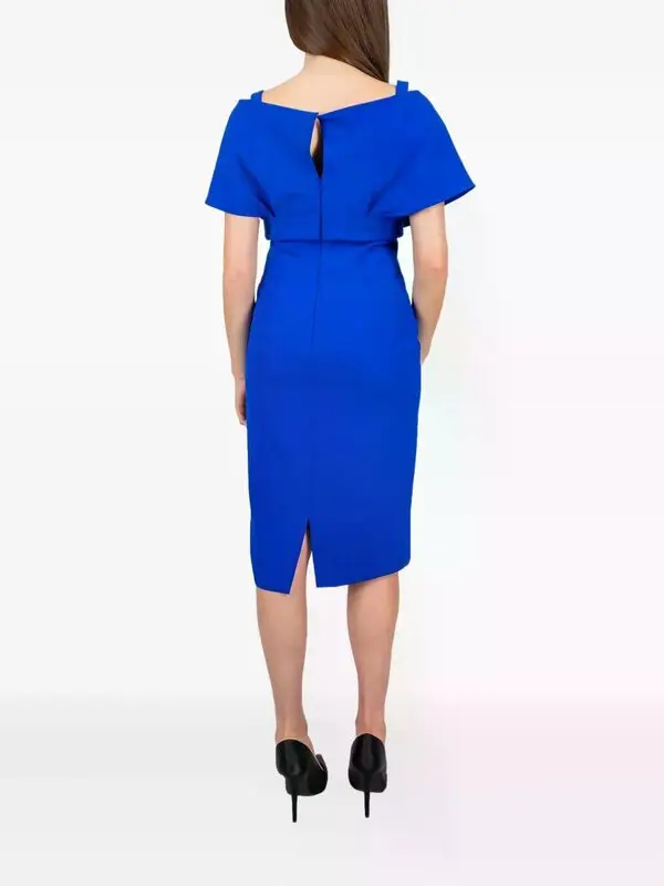 ALLURE Embellished Belted Dress