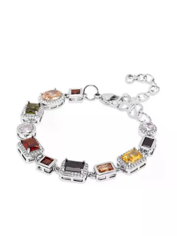 NIALAYA JEWELRY Gemstone Bracelet With Mixed Cut Stones