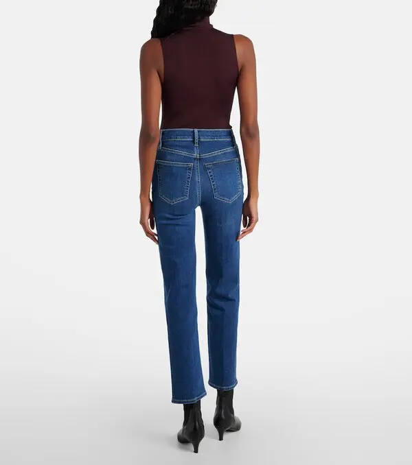 FRAME Sleek Straight Jeans In Femma Wash