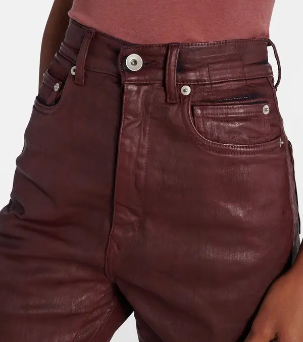 Rick Owens Bolan High-rise Bootcut Jeans