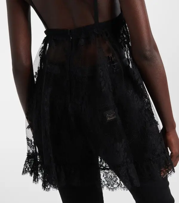 Dolce & Gabbana Floral Lace Camisole Top