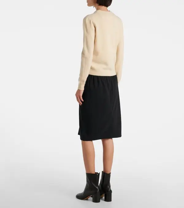 MAISON MARGIELA Virgin Wool Cardigan