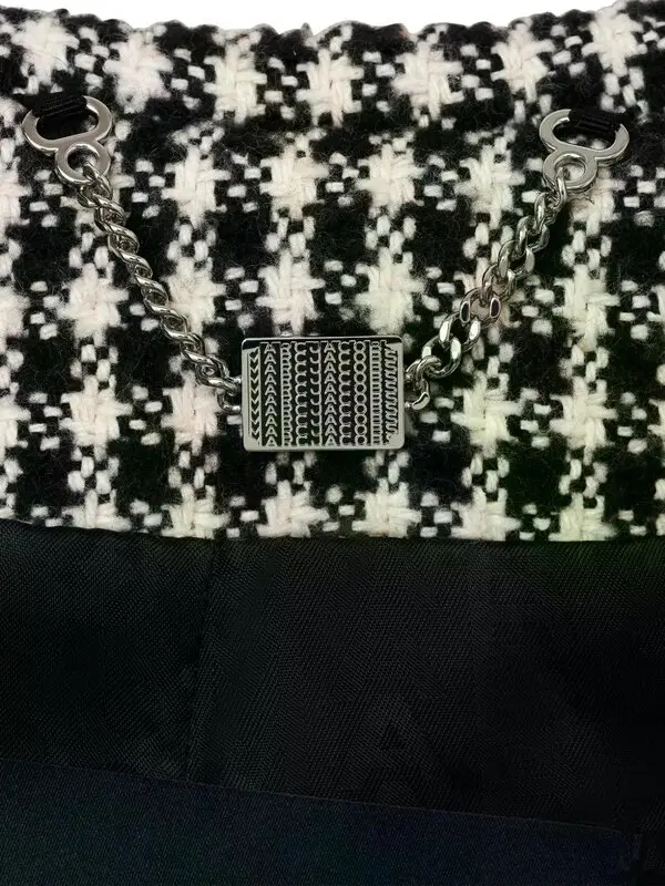 Marc Jacobs Gingham-tweed Jacket - Black
