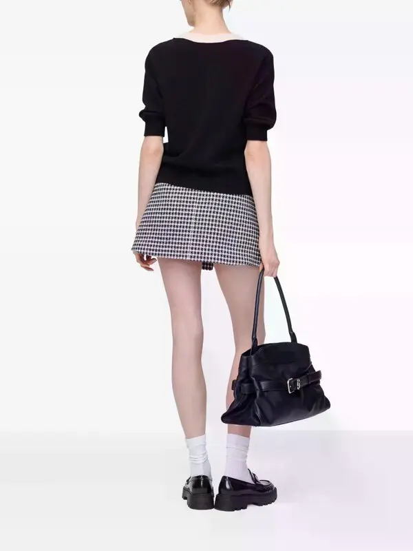 Marc Jacobs Contrast Collar Wool Top