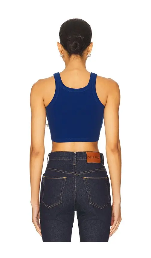ARAMINTA JAMES Aj Cropped Tank Top