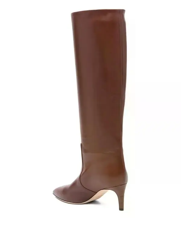 Paris Texas 70mm Knee-high Leather Boots