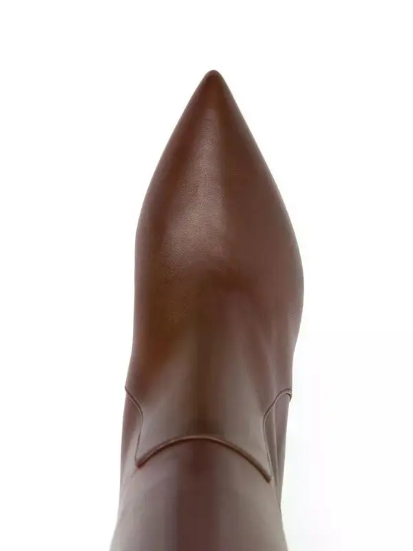 Paris Texas 70mm Knee-high Leather Boots
