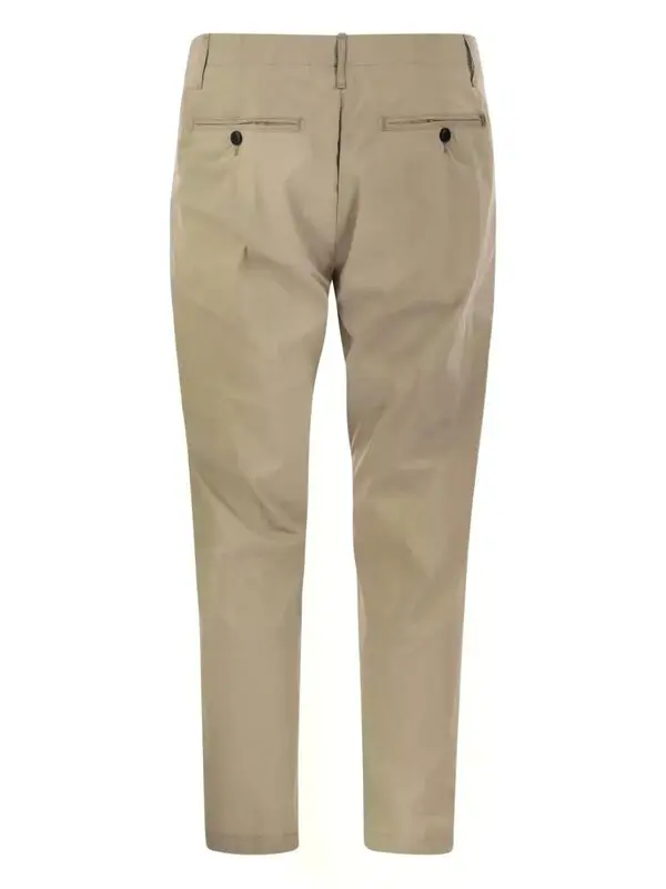 DONDUP Pleated-pocket Trousers