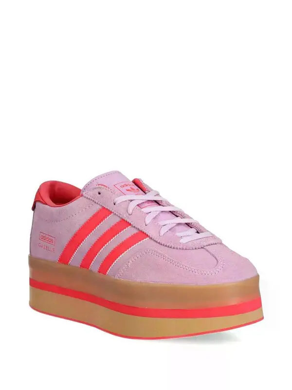 Adidas Gazelle Stack Platform Sneakers - Purple
