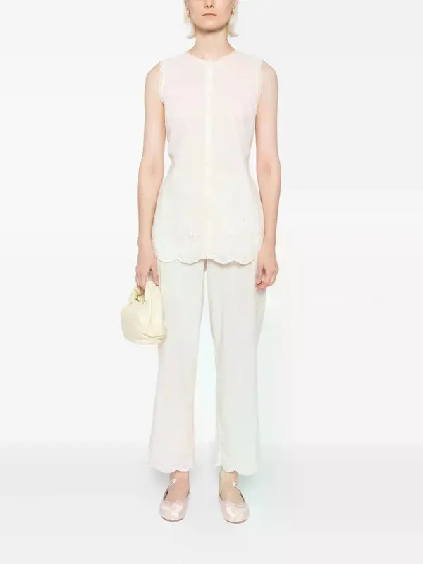 REFORMATION Willa Two-piece Set - Neutrals