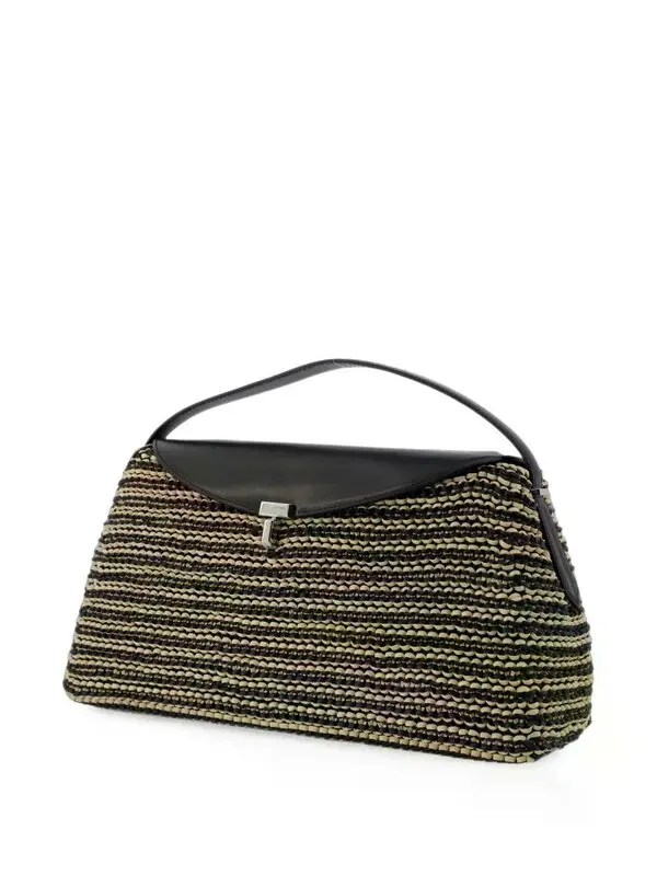 TOTEME Woven Leather Top Handle Bag