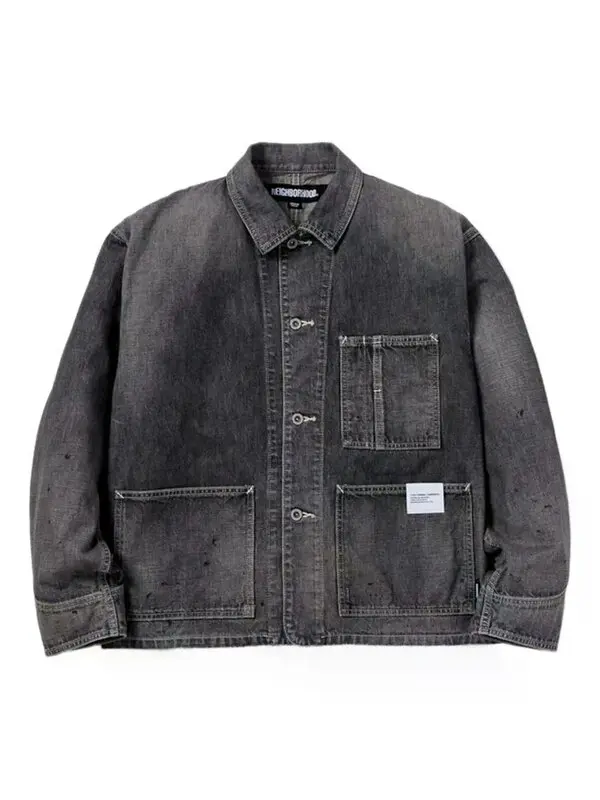 NEIGHBORHOOD Double-pocket Cotton Denim Jacket