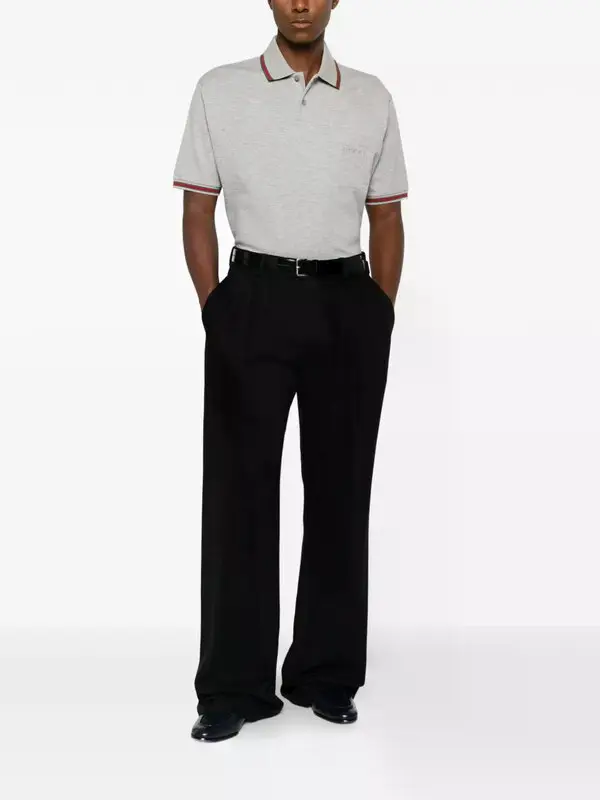 Gucci Cotton Piquet Polo Shirt