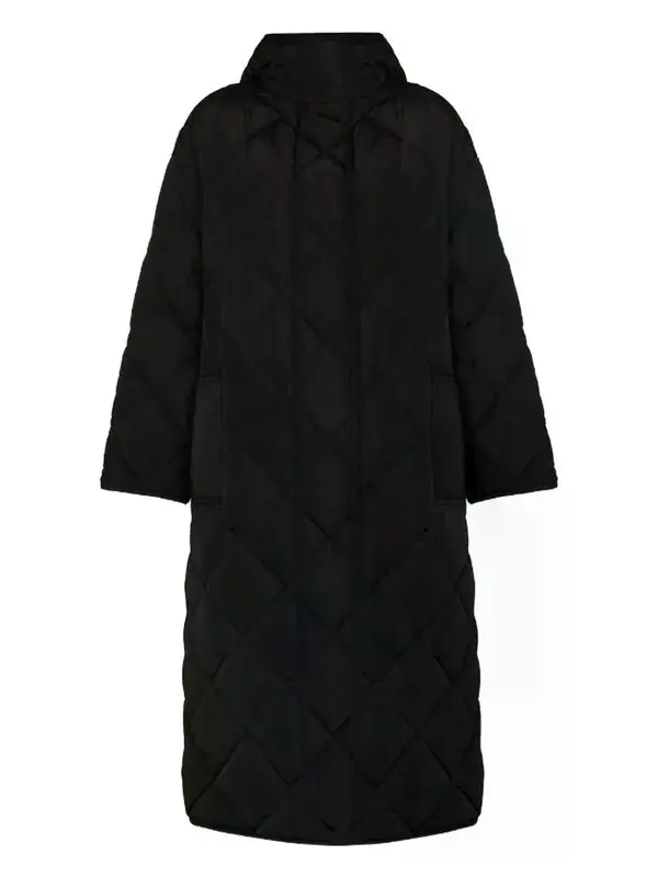STAND STUDIO Quilted Hooded Coat
