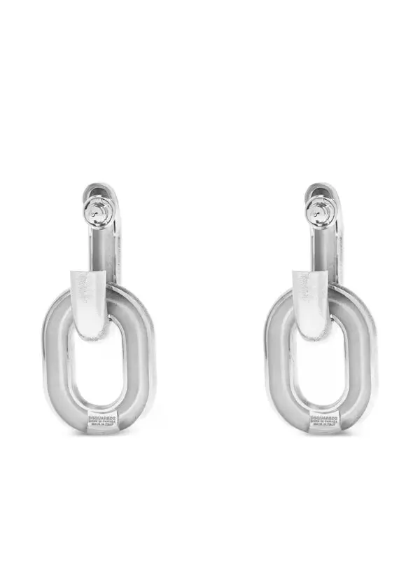 Dsquared2 Chain-link Earrings - Silver