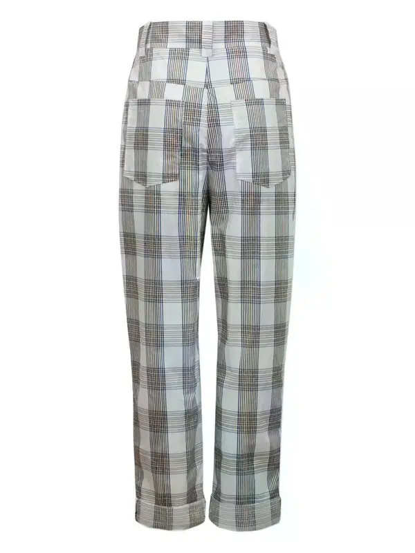 Baum Und Pferdgarten Pleated Check Trousers