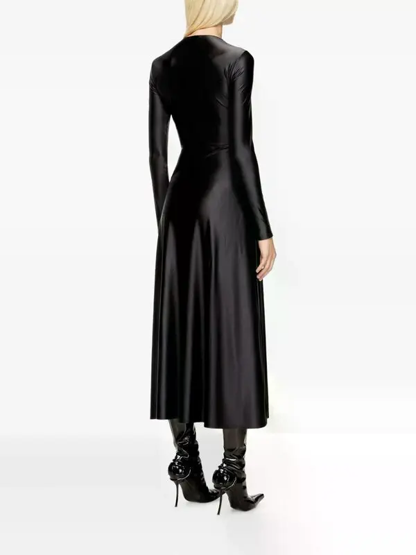 DIESEL® D-iamo Twist-neck Midi Dress